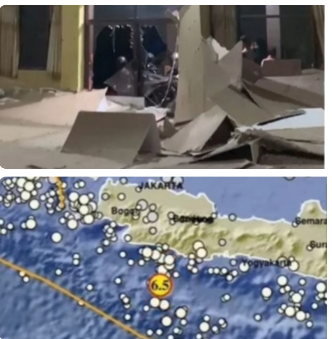 Warga Tasikmalaya Unggah Kerusakan Rumah Dampak Gempa Garut - Super RadioSuper Radio